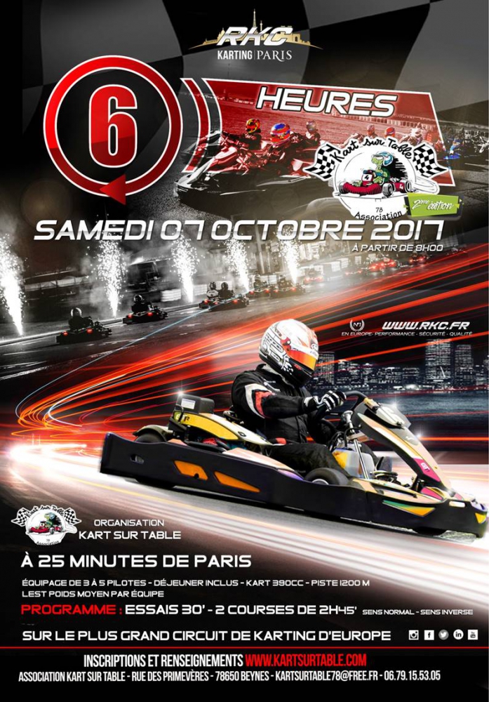 KART SUR TABLE - association Karting yvelines